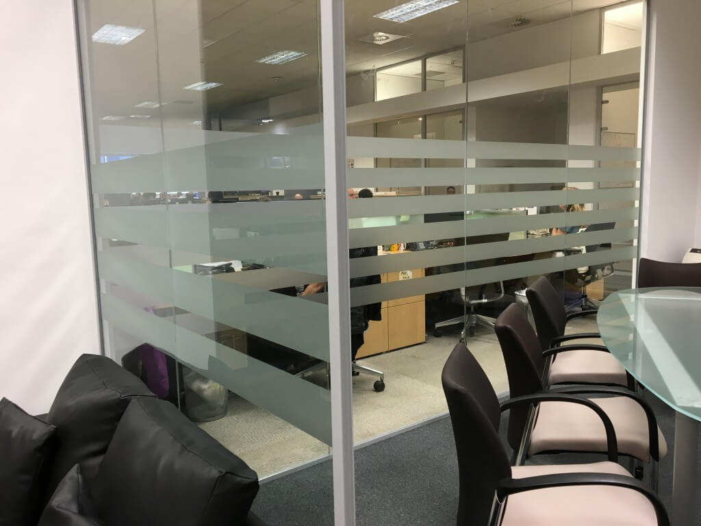 Glass Partition Manifestations | Glass Partitions | Window Films 2000